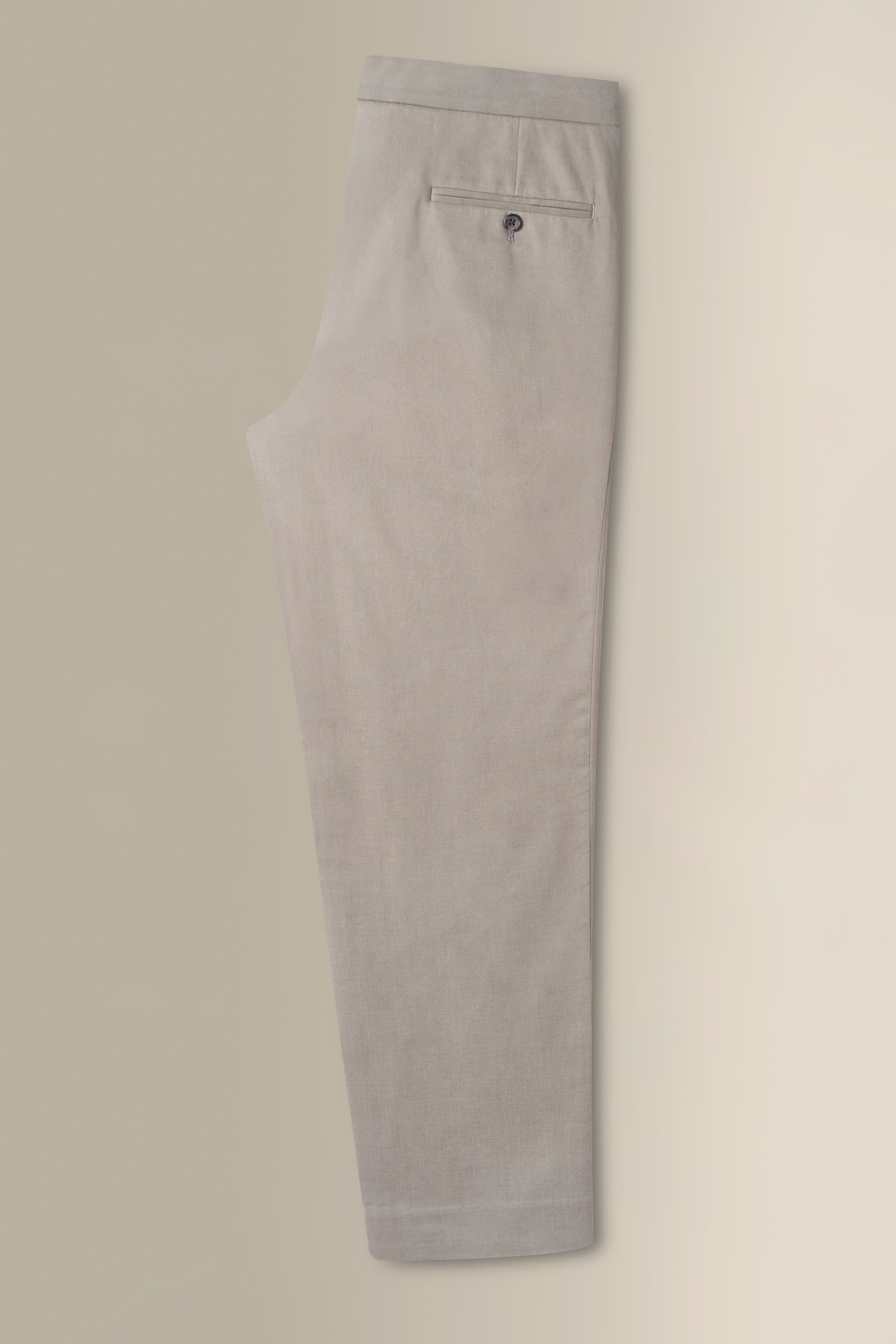 Khaki Cotton Drawstring Trousers – New and Lingwood
